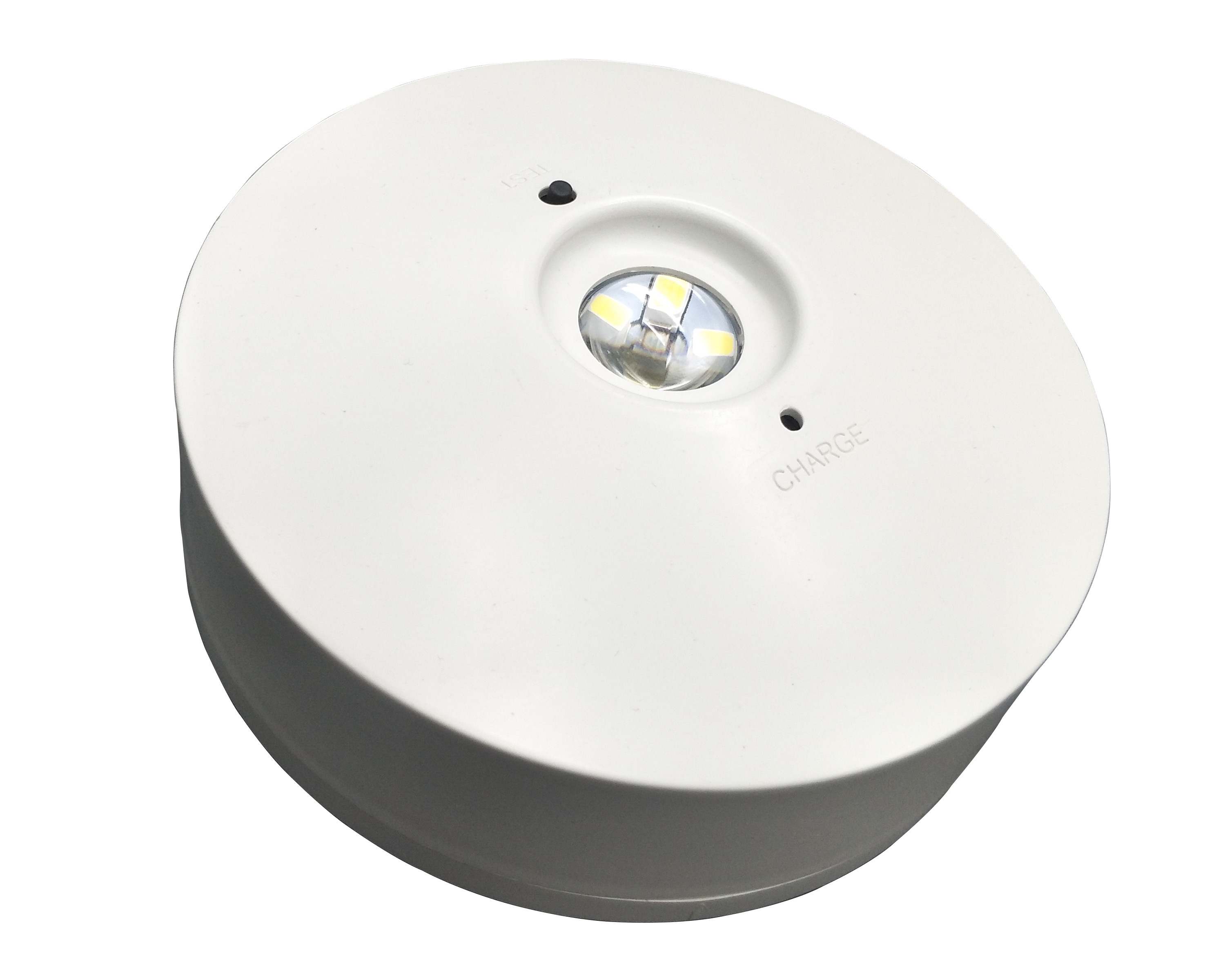 IP20 SMD LED Round Emergency Light Rechargeable 3 Hours Operation